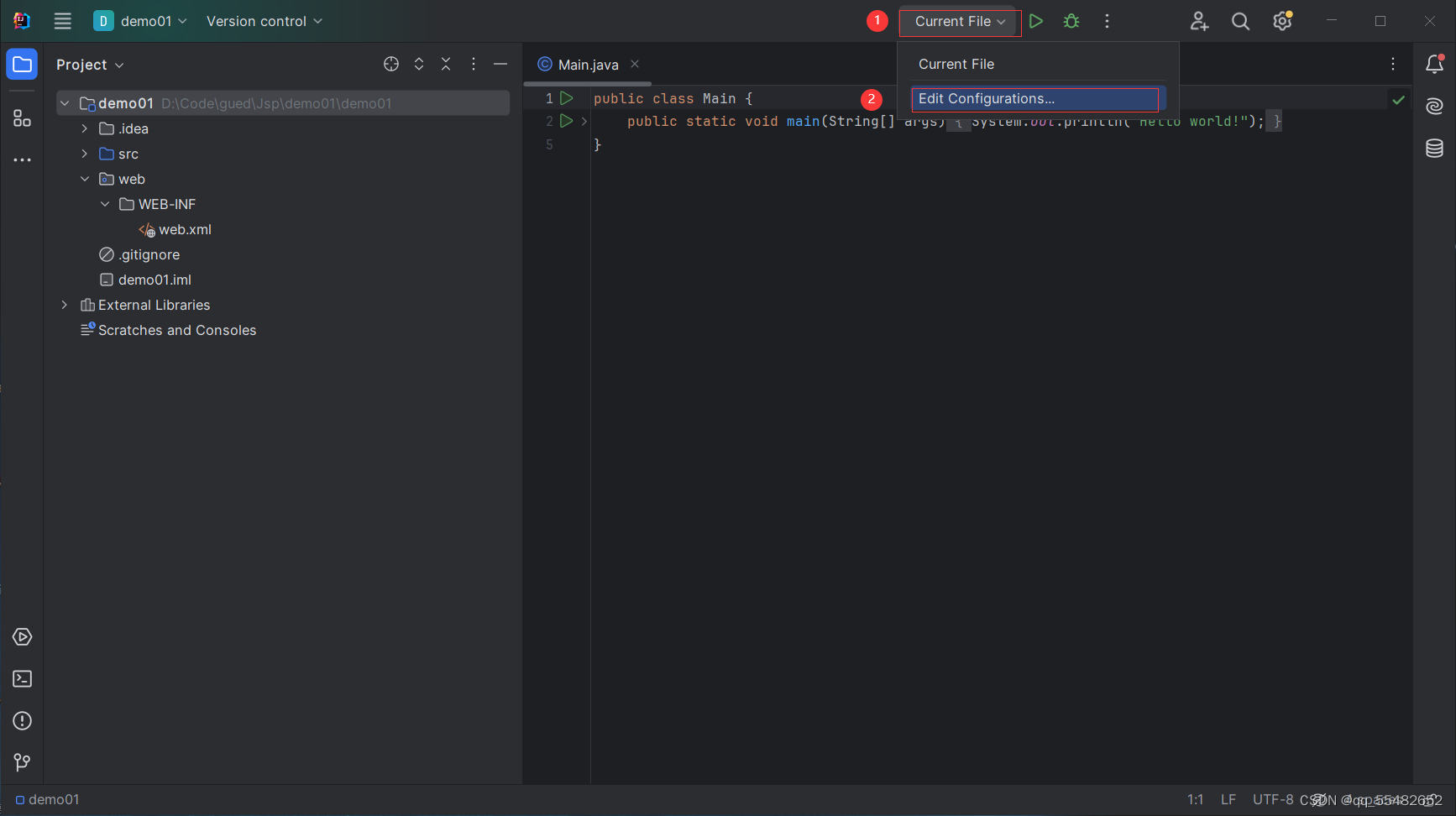 idea2023创建javaweb（2024新手教程）_idea javaweb-CSDN博客