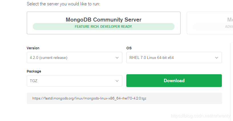 Centos7.4下安装mongodb4.2-CSDN博客