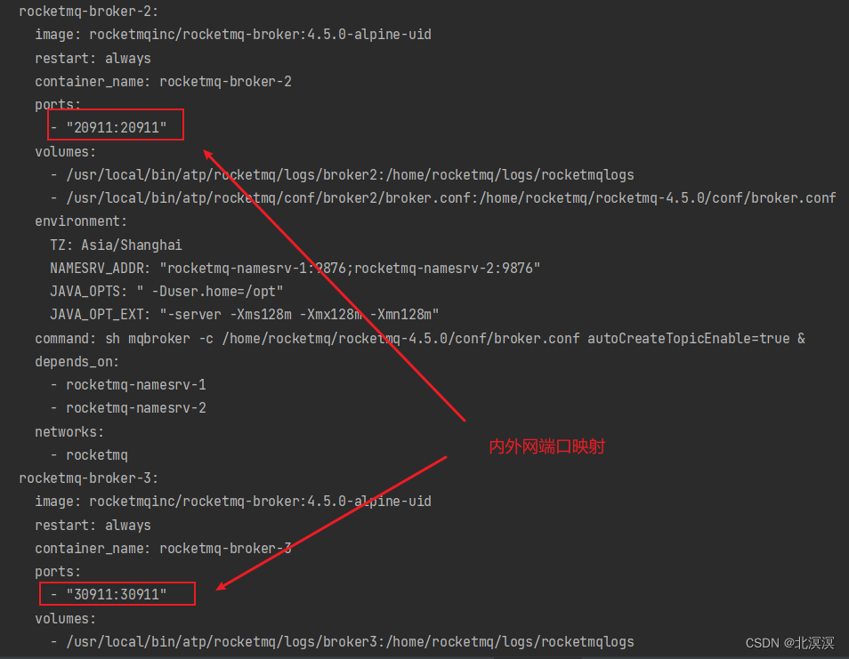 Docker环境下使用docker Compose一键式搭建rocketmq(450版本)集群及其管理工具外网版docker之