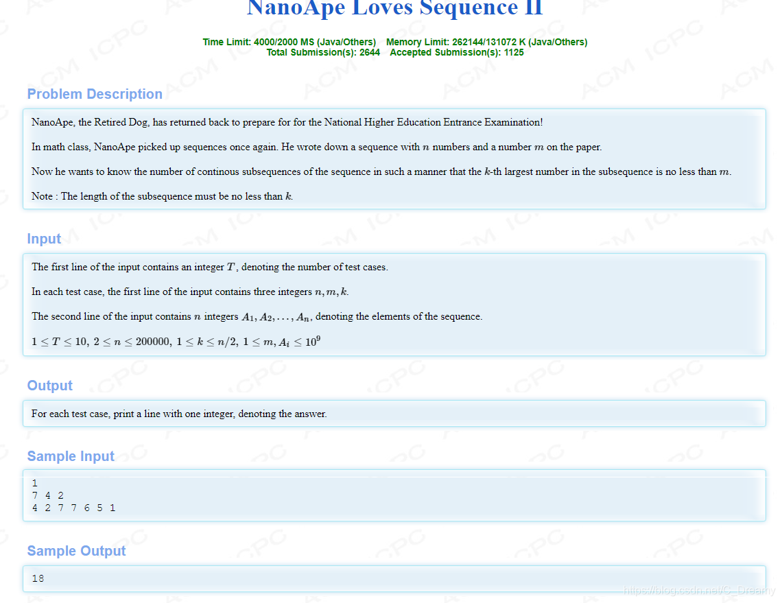 HDU NanoApe Loves Sequence Ⅱ（尺取模板）-CSDN博客