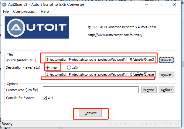 python+selenium小乘篇（二）：SciTE Script Editor、AutoIt Windows Info、Compile Script to.exe三工具结合，上传图片操作 ...