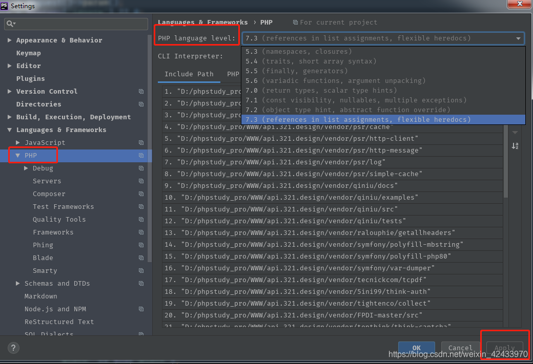 修改phpstorm 红线提示问题_phpstorm 2020.2 显示php8 标红-CSDN博客