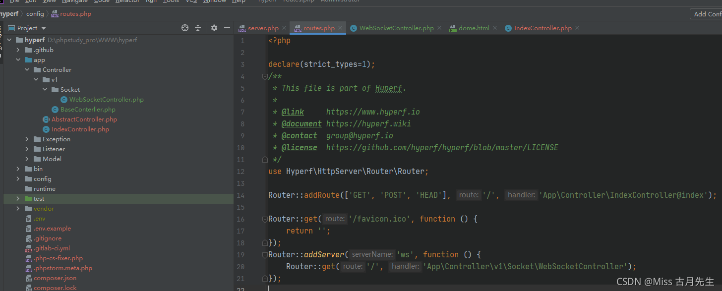 hyperf WebSocket客户端与服务器通信_hyperf socket的客户端使用-CSDN博客
