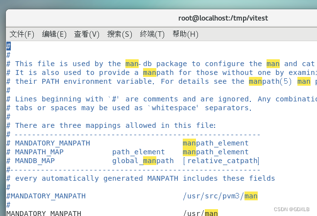 Linux Vi文本编辑命令练习_将50～100行的man字符串改为大写man字符串,并且逐个询问是否需要修改,如何操作?如-CSDN博客
