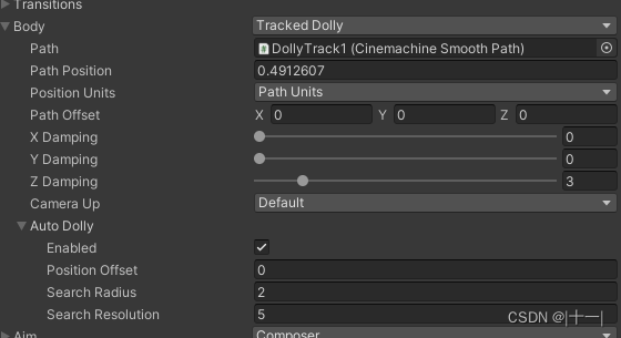 Unity插件-Cinemachine_unity cinemachinepath-CSDN博客