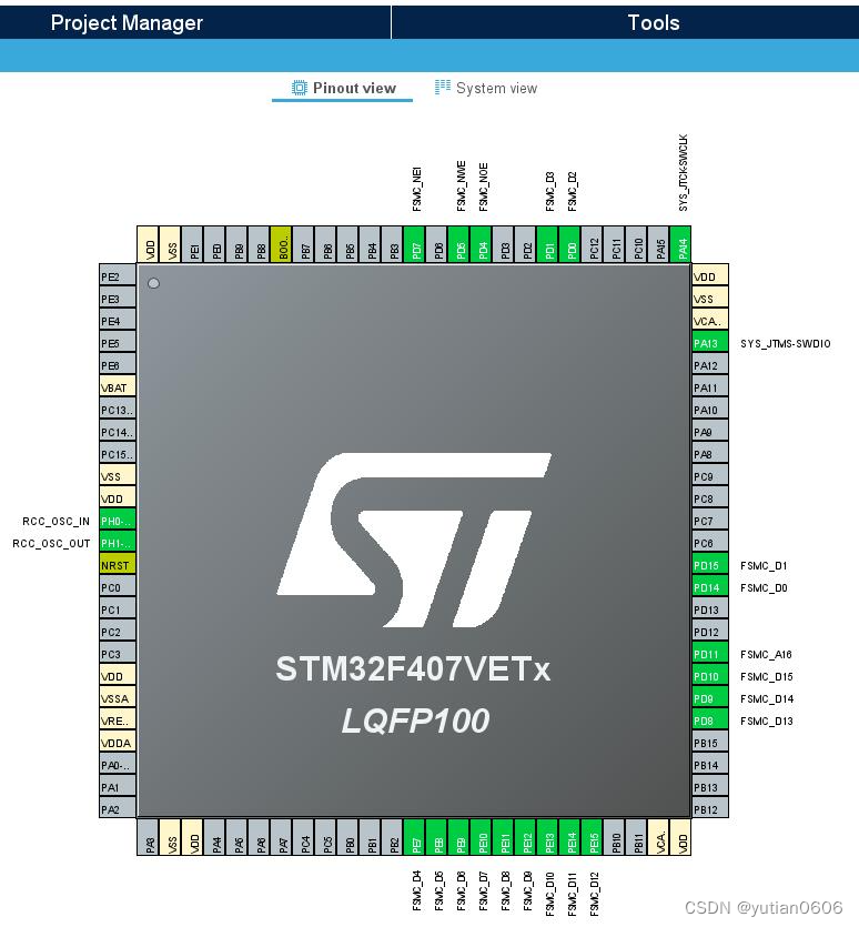 Stm32cubemx:配置 Fsmc 驱动 Lcd 基于stm32f407vestm32f407驱动lcd屏 Csdn博客