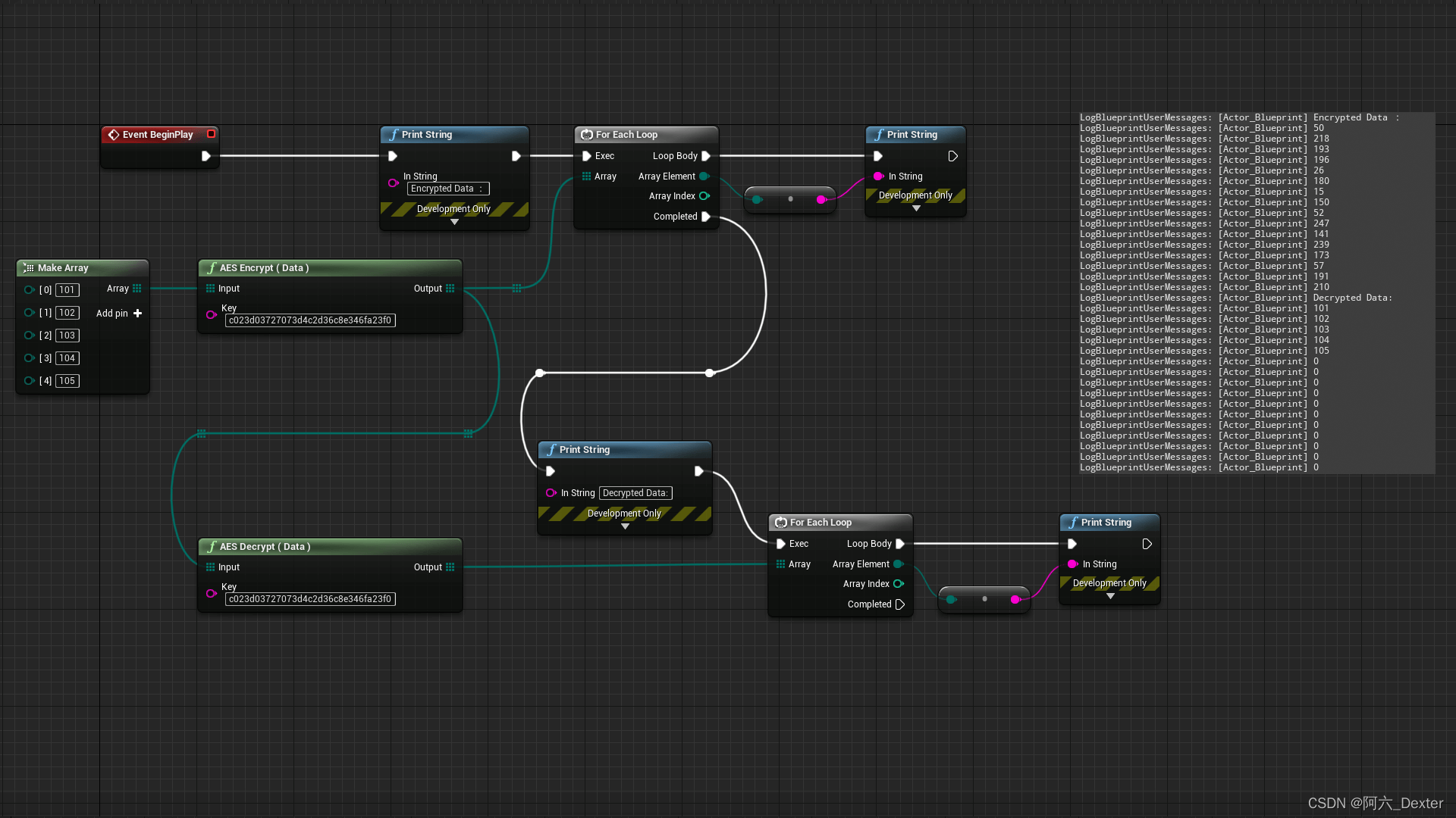 DT AES Encryption / Decryption / UE plugin description_ue dtaes-CSDN博客