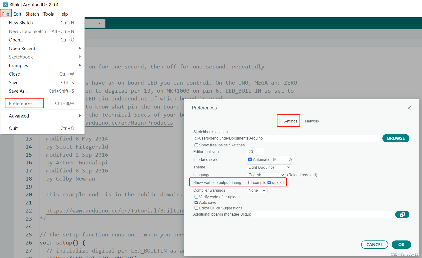 Arduino开发arduino中打开文件的指令 Csdn博客