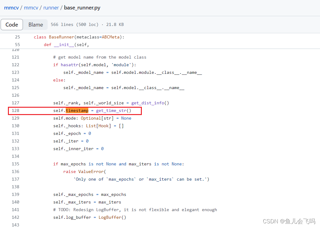 一个类名字赋值给Runner是什么语法？_epochbasedrunner 继承-CSDN博客