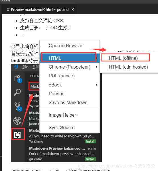 最完善的markdown转html/pdf方法、带目录生成_将md转成html-CSDN博客