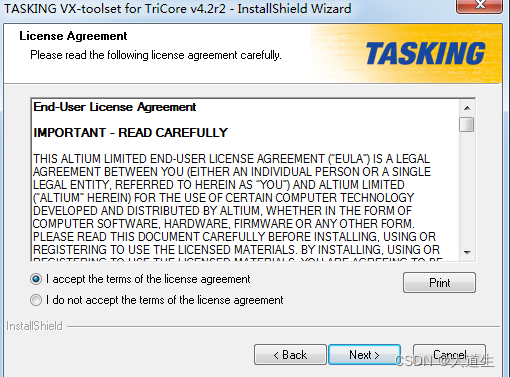 【AUTOSAR】AUTOSAR开发工具链（一）----TASKING的安装_tasking安装-CSDN博客