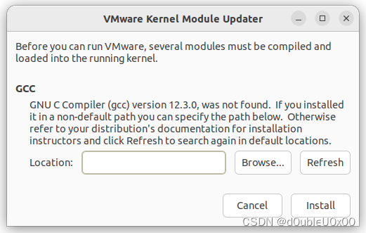 【Ubuntu 22.04 LTS】安装vmware提示没有兼容的gcc_vmware gcc-CSDN博客