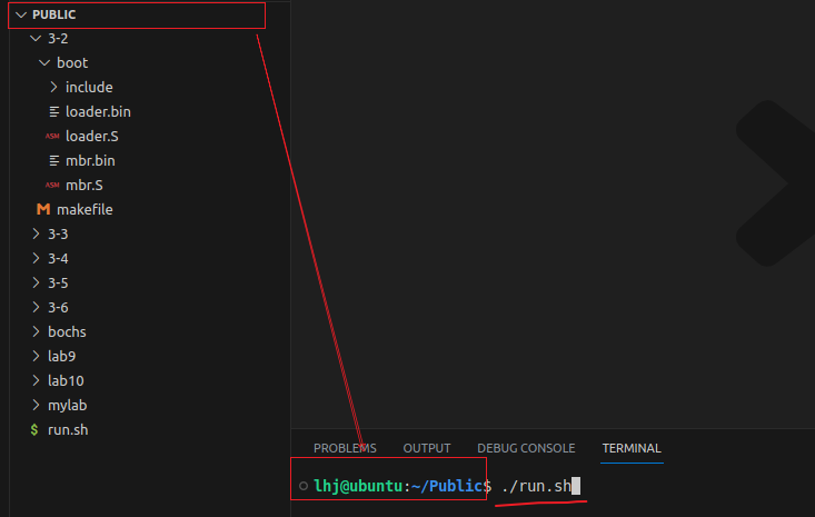 《大大简化每次运行bochs的命令行》ubuntu里安装vscode + makefile文件基本编写 + shell命令_ubuntu vscode 配置shell-CSDN博客