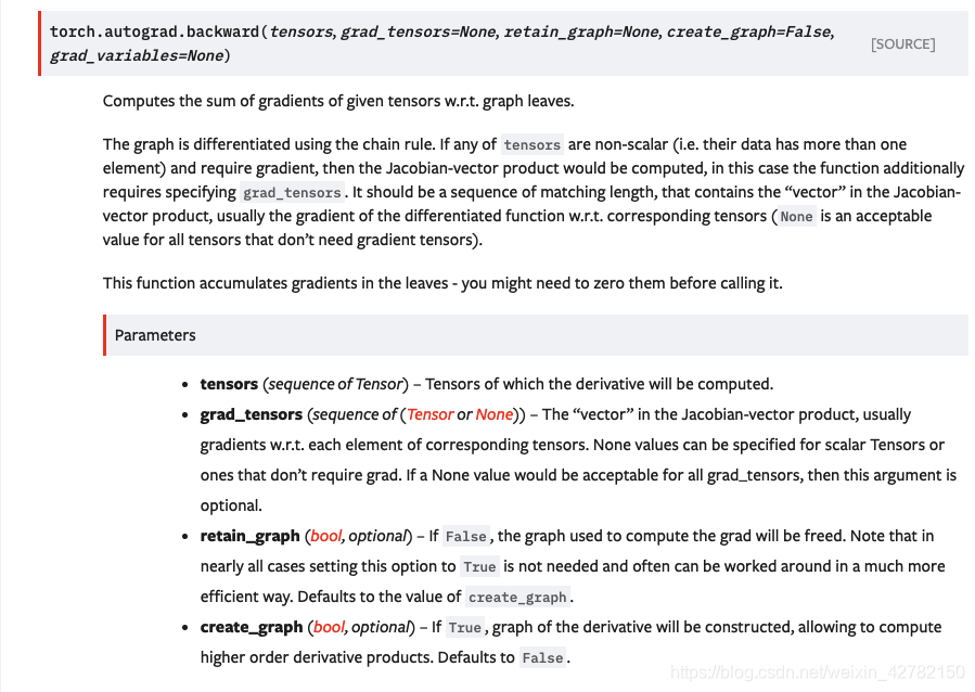 PyTorch中关于backward、grad、autograd的计算原理的深度剖析_pytorch中backward计算机制详解-CSDN博客