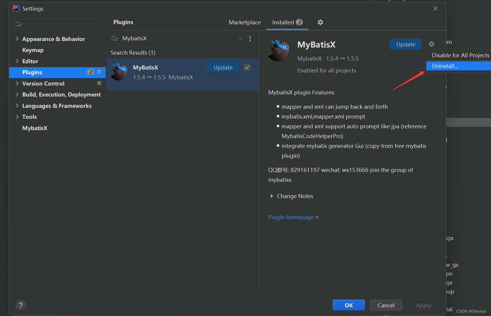 MybatisX无法自动生成entity实体类_mybatisplus x插件无法自动生成的代码-CSDN博客