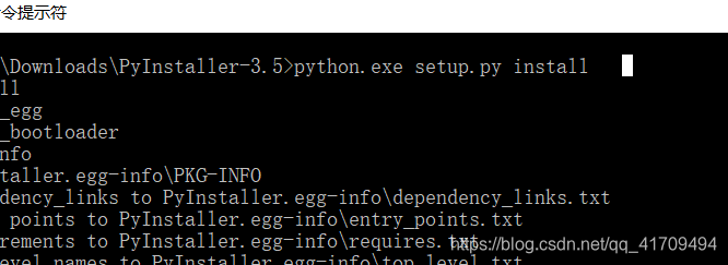 Python安装PyInstaller_installing build dependencies ... done getting req ...