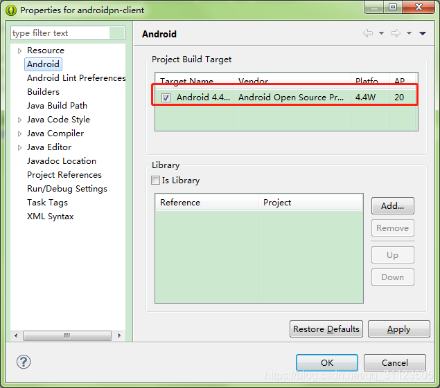 eclispe导入android项目：报错Unable to resolve target 'android-8'_导入android项目出现:出现unable to resolve ...