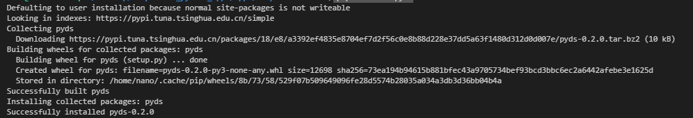 ModuleNotFoundError: No module named 'pyds'_no module named 'pydes-CSDN博客