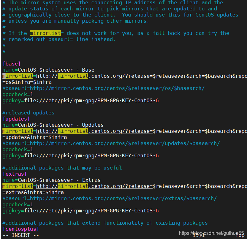 下载安装mysql报错：YumRepo Error: All mirror URLs are not using ftp, http[s] or file_yum -y ...