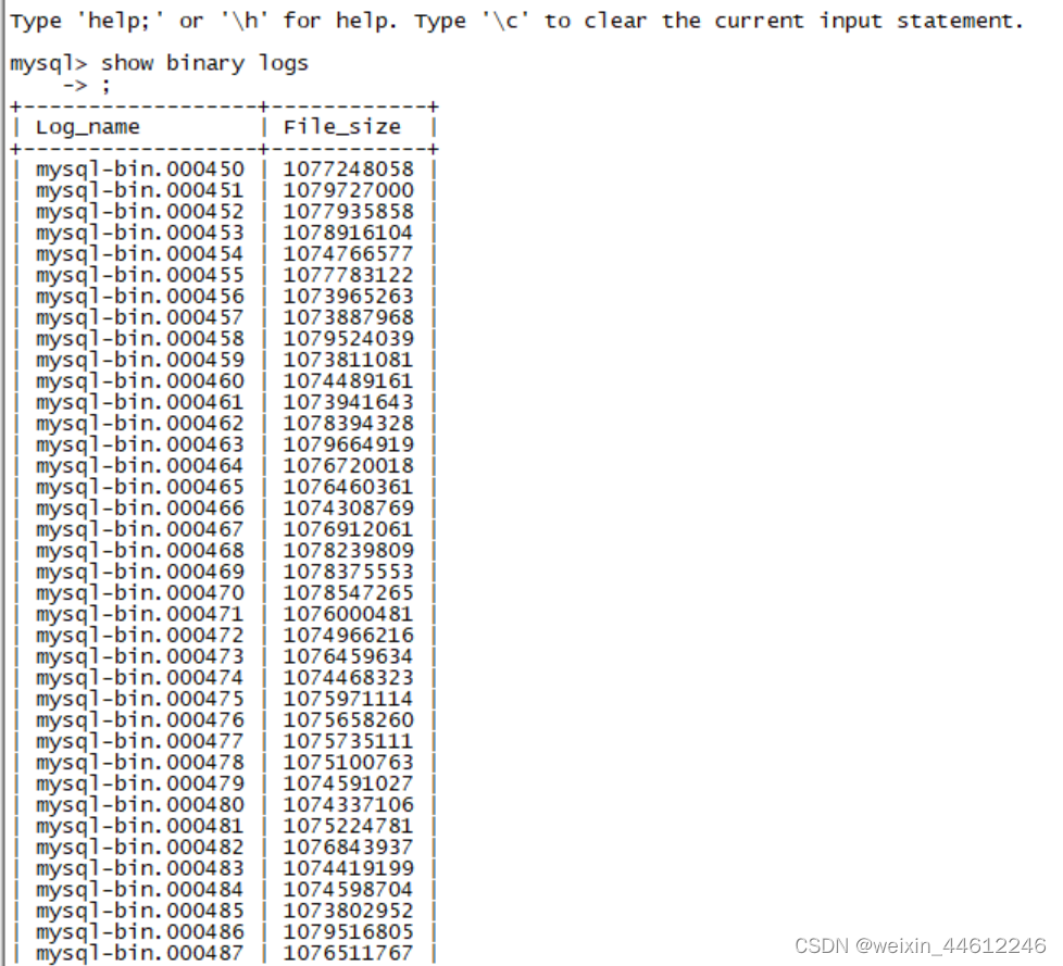清理mysql binglog文件_binglog可删除吗-CSDN博客