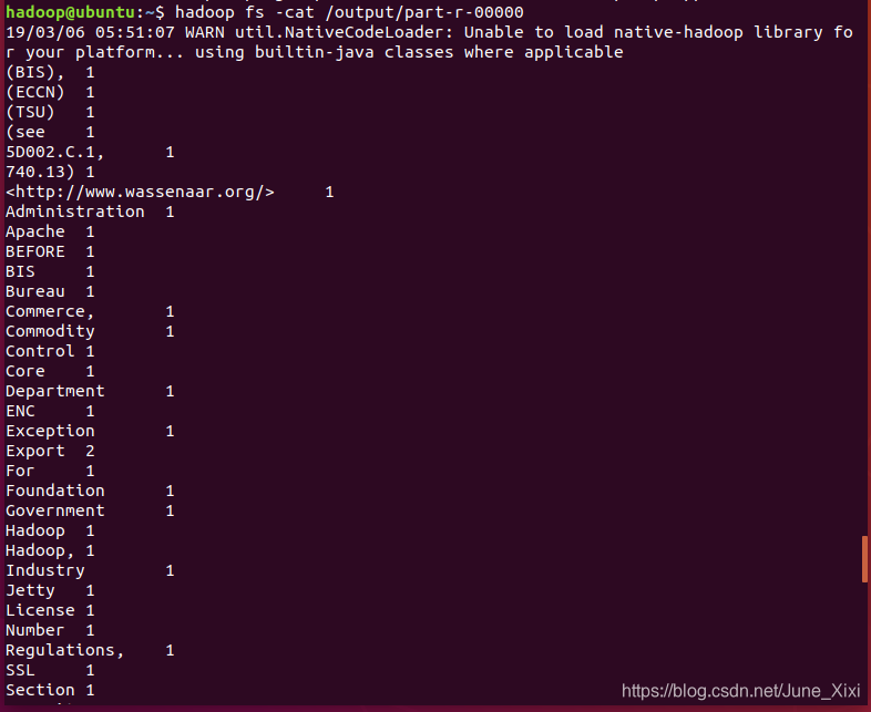 Hadoop之词频统计WordCount_mr实现词频统计实践总结-CSDN博客