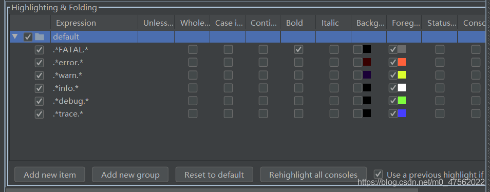 解决idea上Grep Console插件设置后无反应情况以及使用教程_idea grepconsole 无法使用-CSDN博客