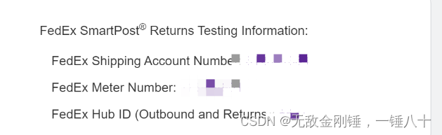 FedEx接口开发指南：SMART_POST与账号设置-CSDN博客
