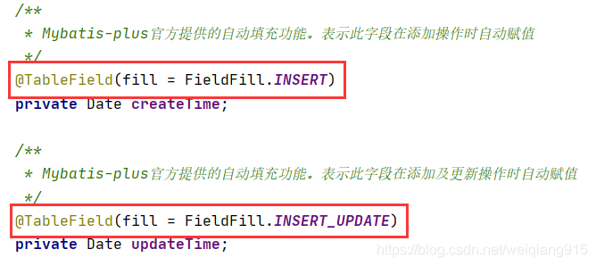 mybatis-plus配置自动填充_mybatisplus配置多个fill-CSDN博客