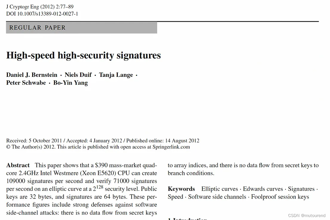 ECDSA vs. EdDSA_ecdsa eddsa-CSDN博客