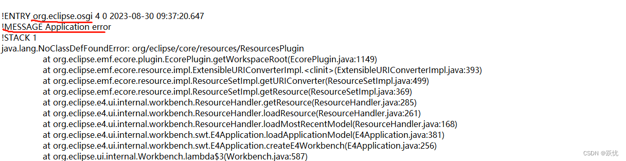 关于workbench3.3软件启动报错，an error has occurred.see the log file，日志报：!MESSAGE Application error_安装 ...