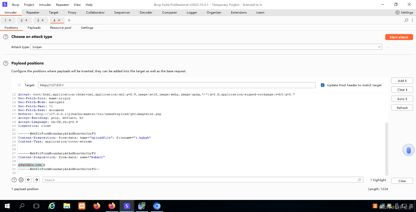 尝试FUZZ测试文件上传靶场的黑名单_文件上传怎么进行fuzz测试-CSDN博客