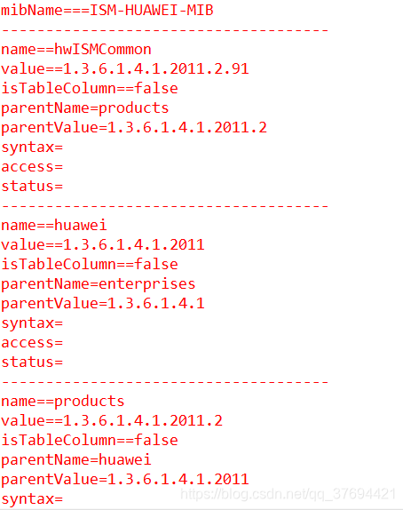 关于使用JAVA进行MIB文件解析_java 解析mib文件-CSDN博客