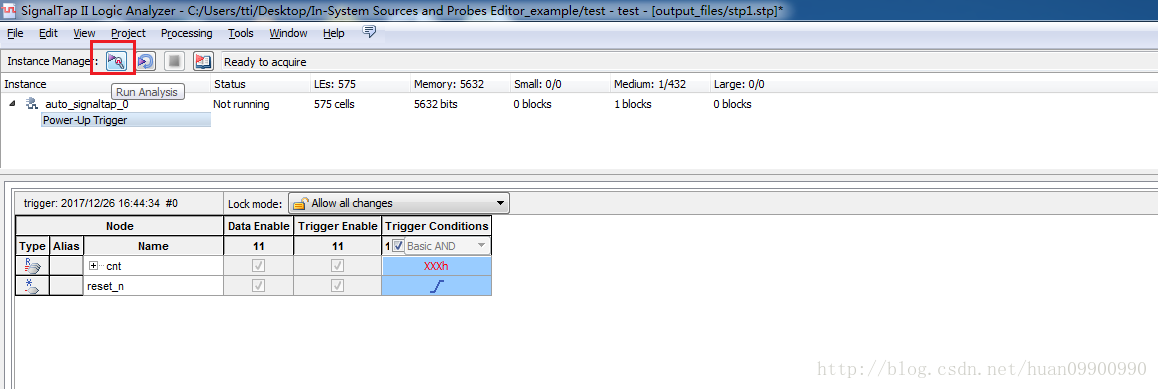 SignalTap II里面Power-Up Trigger的使用_signaltap trigger condition用不了-CSDN博客