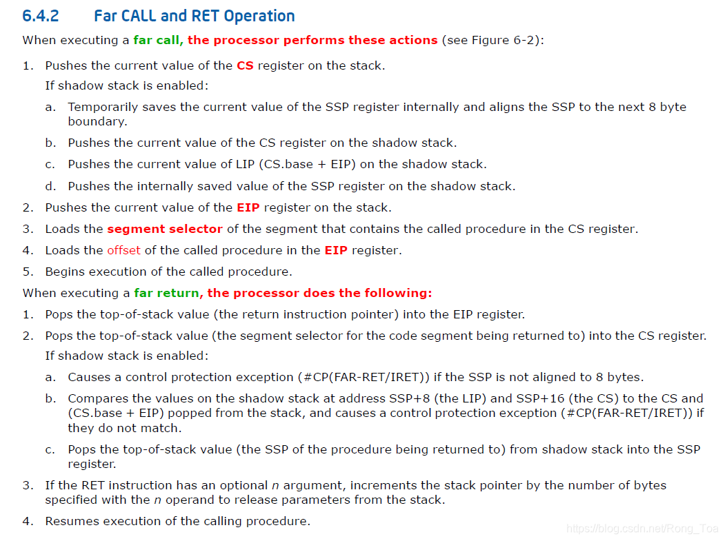 CALLING PROCEDURES USING CALL AND RET-CSDN博客