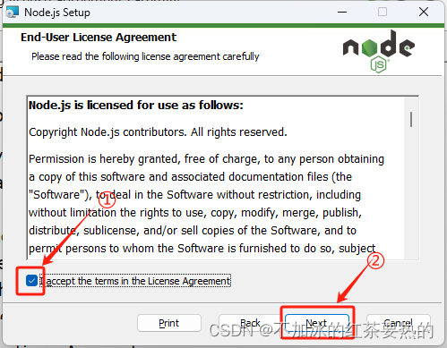 win11安装及使用Node.js步骤_win11安装nodejs-CSDN博客