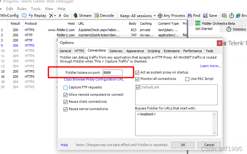 Java笔记-RestTemplate（Java进程）配置代理Fiddler抓包_java拿到fiddler-CSDN博客
