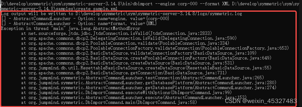 数据库同步--SymmetricDS连接SQLServer出错。_symmetricds windows服务-CSDN博客
