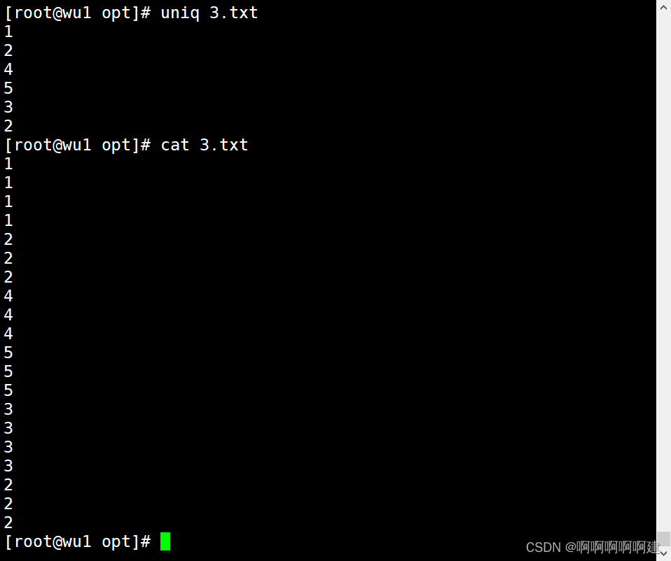 shell正则表达式&(cut、sort、uniq、tr、paste)小工具_shell查找重复字符-CSDN博客