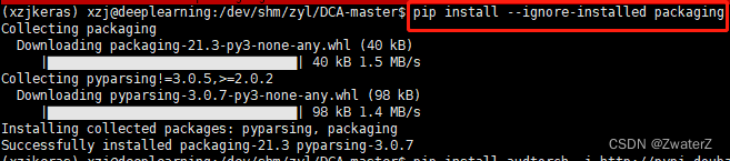【pip install】ERROR: Cannot uninstall ‘xx‘. It is a distutils installed project 的解决办法_error ...