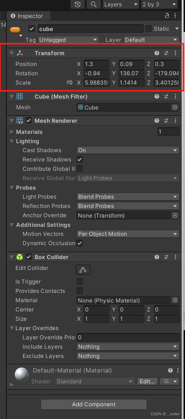 【入门-04-教程】Unity3D-CSDN博客