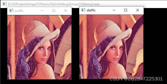 Emgu CV4图像处理之高斯滤波和中值滤波12(C#)_图像处理中值滤波vs2019-CSDN博客