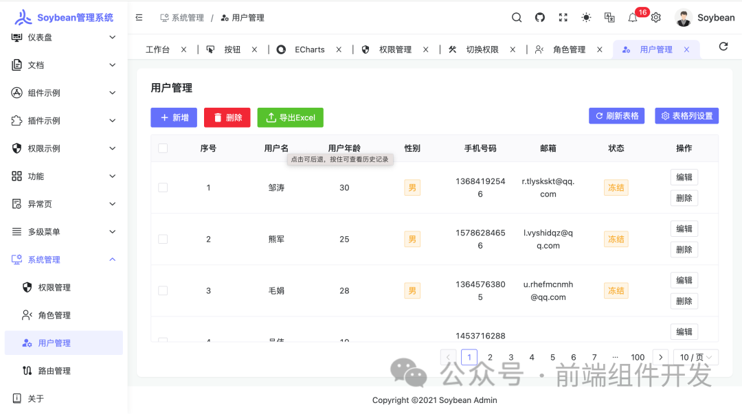 Soybean Admin：基于 Vue3、Vite3、TypeScript、NaiveUI、Pinia 和 UnoCSS 的清新优雅的中后台模版_soybean vue-CSDN博客