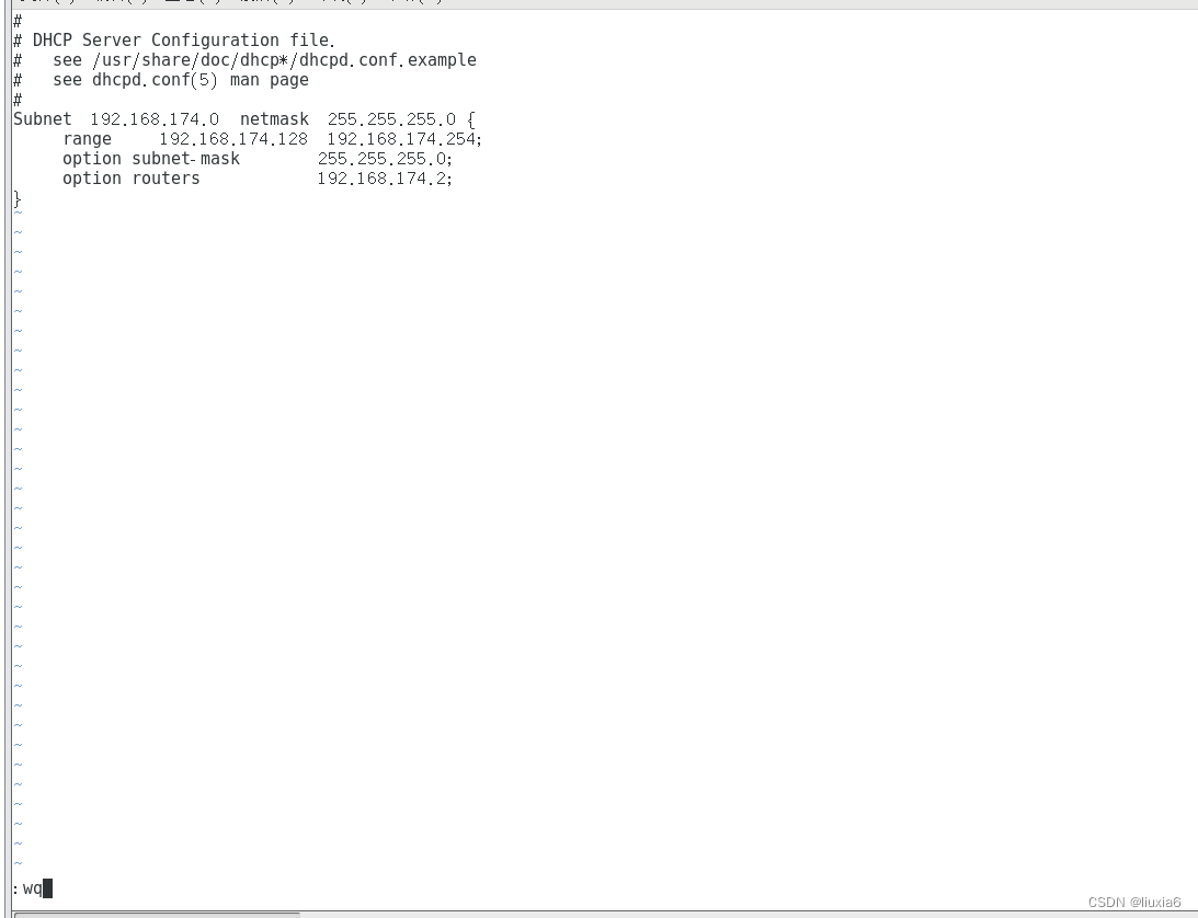 如何在Linux操作系统设置DHCP服务_linux dhcp-CSDN博客