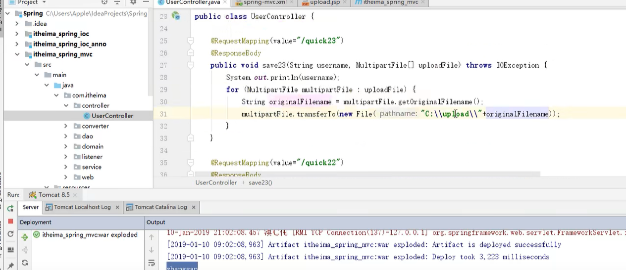 java202304java学习笔记第六十二天-ssm-文件上传-多文件上传-CSDN博客