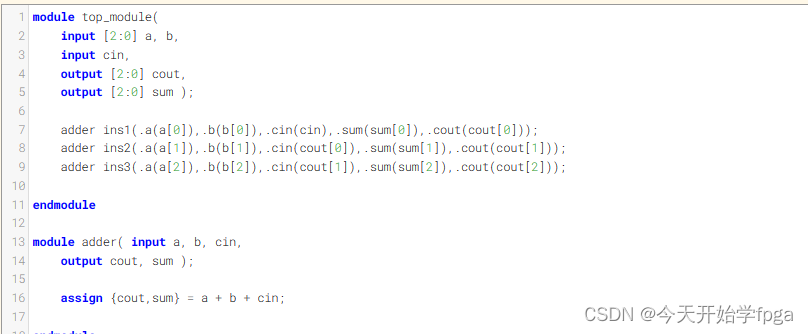 HDLBits刷题（3_1_3_3）Adder3_hdlbit adder3-CSDN博客