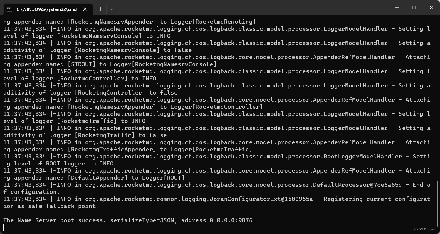 在Windows 11环境部署RocketMQ和RocketMQ Dashboard-CSDN博客
