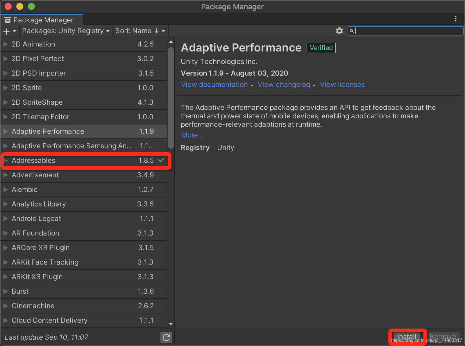Unity Addressables 深入浅出(一)_unity addressable built in data-CSDN博客