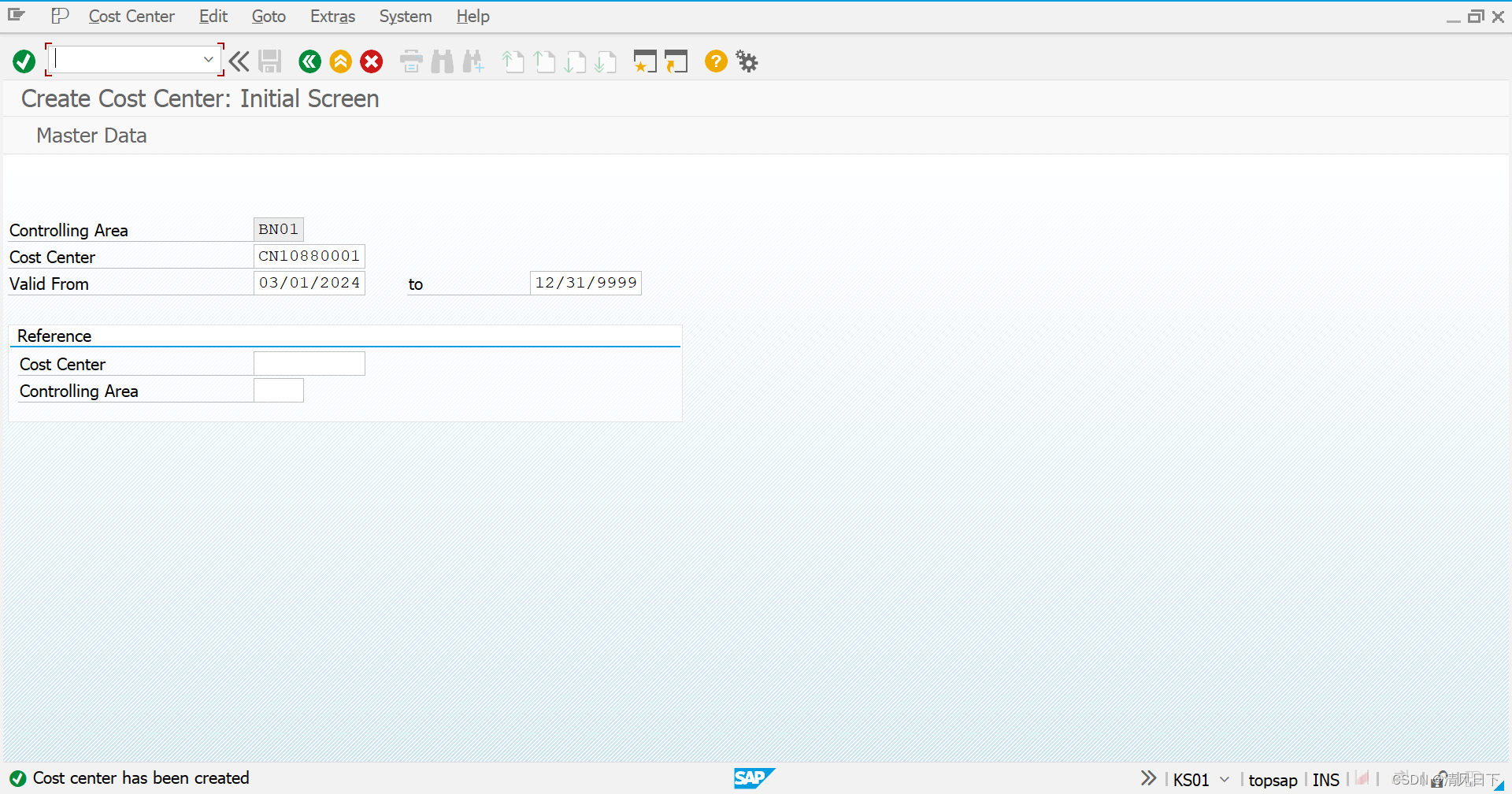12 CO配置-控制-成本中心会计-将分解结构分配至成本中心(OKEW-Assign Splitting Structure to Cost ...