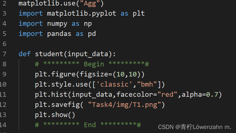 头歌平台python数据分析——（9）Matplotlib图形配置_matplotlib图形配置头歌-CSDN博客