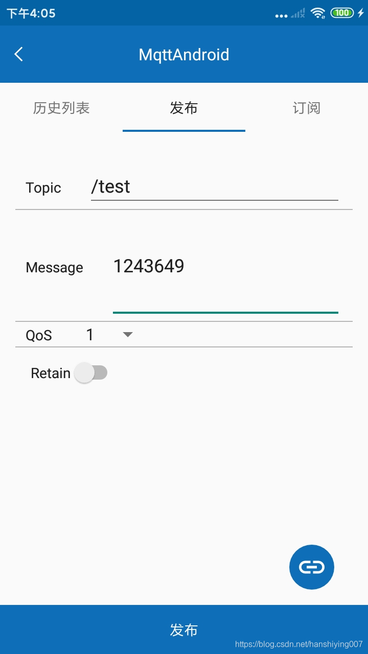基于paho.mqtt.java的开源Android端MQTT框架 MqttAndroid_paho.mqtt.android-CSDN博客